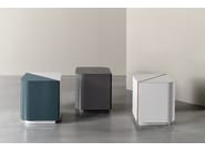 DIMITRI Bedside table with drawers By Meridiani | design Andrea Parisio