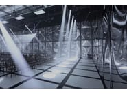 DISTORTING MIRROR WALL PANEL Rectangular mirror By VIDAME EDITIONS