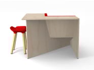 DOK IN | Meeting table Plywood meeting table with cable management By ...