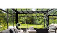 Glass and aluminium Veranda DOMAL VERANDA By DOMAL