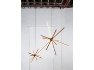 LED wooden pendant lamp DOUBLE BOOM Boom Collection By Stickbulb design ...