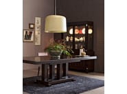 DOWNTOWN | Dining table Extending rectangular wooden table By SELVA
