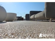 RÉSINEO DRAIN Resin Outdoor continous flooring By Résineo