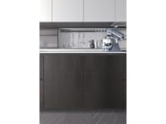 Kitchen with peninsula DUNE 04 Dune Collection By Pedini
