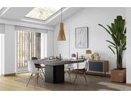 DUSK | Cement table Square cement dining table By TemaHome