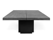 DUSK | Cement table Square cement dining table By TemaHome