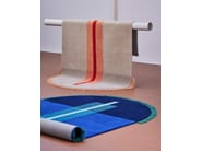OVERLAY PILL BLUE Rug By DesignByThem
