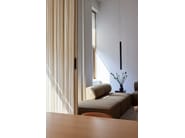 Folding door with velvet cladding Textile door By Dooor