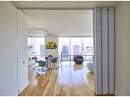 Lateral opening door Textile door By Dooor