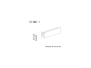 EL301 | Wall-mounted LED frame Linear lighting profile for LED modules ...