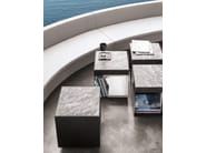 Outdoor side table ELLIOTT OUTDOOR By Minotti