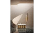 Handmade mirrored glass wall lamp ELLIOT Home Collection By ROSSATO