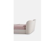 EMBRACE Fabric double bed with upholstered headboard By Pianca | design ...