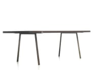 Rectangular dining table ERIGHT By ENNE design Christophe Pillet