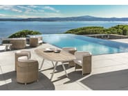 ESEDRA | Tavolo ovale By Ethimo design Luca Nichetto