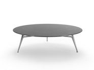 ESTE | Round coffee table By Flexform design Antonio Citterio