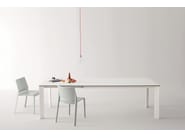 Extending rectangular table EVERY By Desalto design CARONNI & BONANOMI ARCHITETTI ASSOCIATI