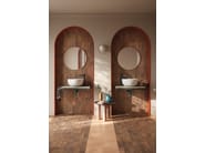 FORME TERRACOTTA Porcelain stoneware wall tiles with terracotta effect ...