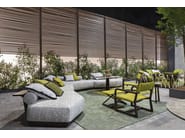 SUNSET PLATFORM Garden sofa By Exteta