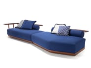 SUNSET PLATFORM Garden sofa By Exteta