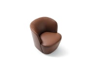 Upholstered fabric armchair FELIX By Lema design Roberto Lazzeroni