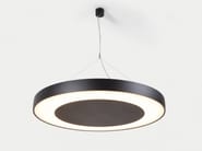 FLAT MOON ECLIPS LED aluminium pendant lamp By Modular Lighting Instruments