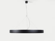 FLAT MOON ECLIPS LED aluminium pendant lamp By Modular Lighting Instruments