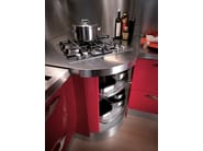 Lacquered fitted kitchen FLUX Scavolini Line By Scavolini design ...