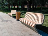 FLY | Bench with back By Punto Design design Arturo Erbsman