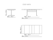 FLY | Table By FLEXFORM design Antonio Citterio