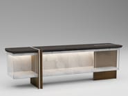 FOIL Sideboard with integrated lighting By ENNE | design Maurizio Manzoni