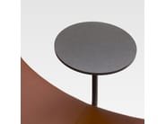 FONT OPEN CIRCLE Curved leather sofa By Offecct | design Matti Klenell