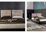 Single or double bed with high headboard FRICK ALTO By Twils design Meneghello Paolelli Associati