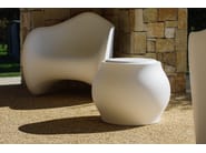 Polyethylene stool FUZZY STOOL By Plust design Eddy Antonello