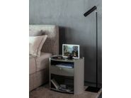 LOTUS Metal bedside table By Flou