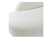 NUANCE Curved fabric sofa By GANSK