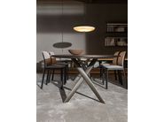 GATWICK Oval wooden dining table By Molteni & C. | design Rodolfo Dordoni