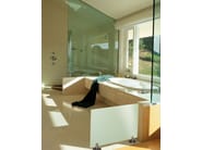 Radiatore e scaldasalviette ad infrarossi in vetro temperato GEMMA By ...