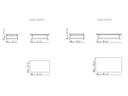 GIANO | Coffee table By FLEXFORM design Antonio Citterio