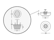Round coffee table with ice bucket GODWIN BAR By Longhi design Giuseppe ...