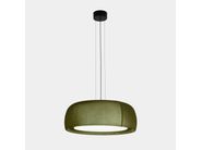 GONG LED fabric pendant lamp By LedsC4 | design Francesc Vilaró
