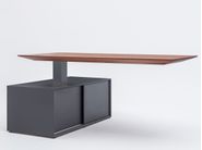 GRAVITY Rectangular office desk with electric motion By MDD | design ...