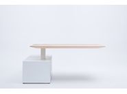 GRAVITY Rectangular office desk with electric motion By MDD | design ...