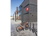 GUARDIA Steel bicycle rack By Metalco | design Alfredo Tasca