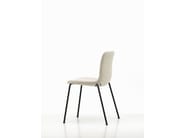 HAL SOFT TUBE STACKABLE Upholstered stackable fabric chair By Vitra ...