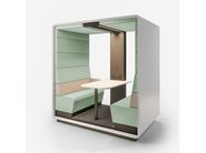 Acoustic office booth hushMeet.open Hush Collection By Mikomax Smart Office