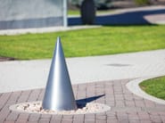 Fontana da giardino in acciaio inox HYDRO 310 - mmcité1 - Edilportale