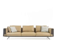 IMPERIOUS | Leather sofa Imperious Collection By ENNE design Maurizio Manzoni