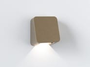 LED wall-mounted outdoor brass steplight INCLINE SINGLE By Astro ...