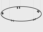 Metal suspended round track system INFINITY MODULE RND By Centrsvet
